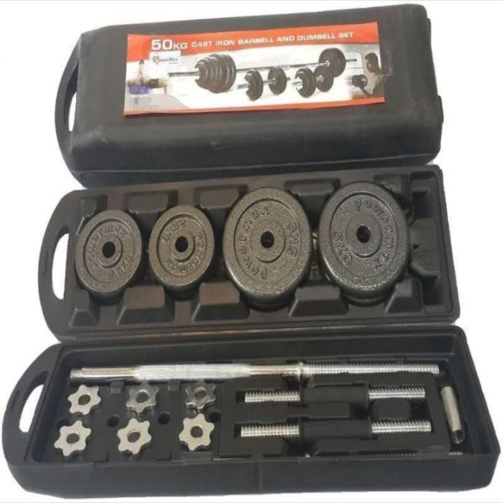 Dumbbell (50Kg) Adjustable Pack – Igym